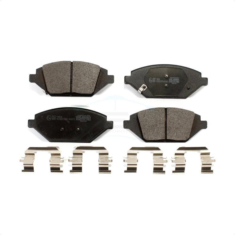 TEC Front Ceramic Disc Brake Pads For 2016-2022 Chevrolet Spark TEC ...