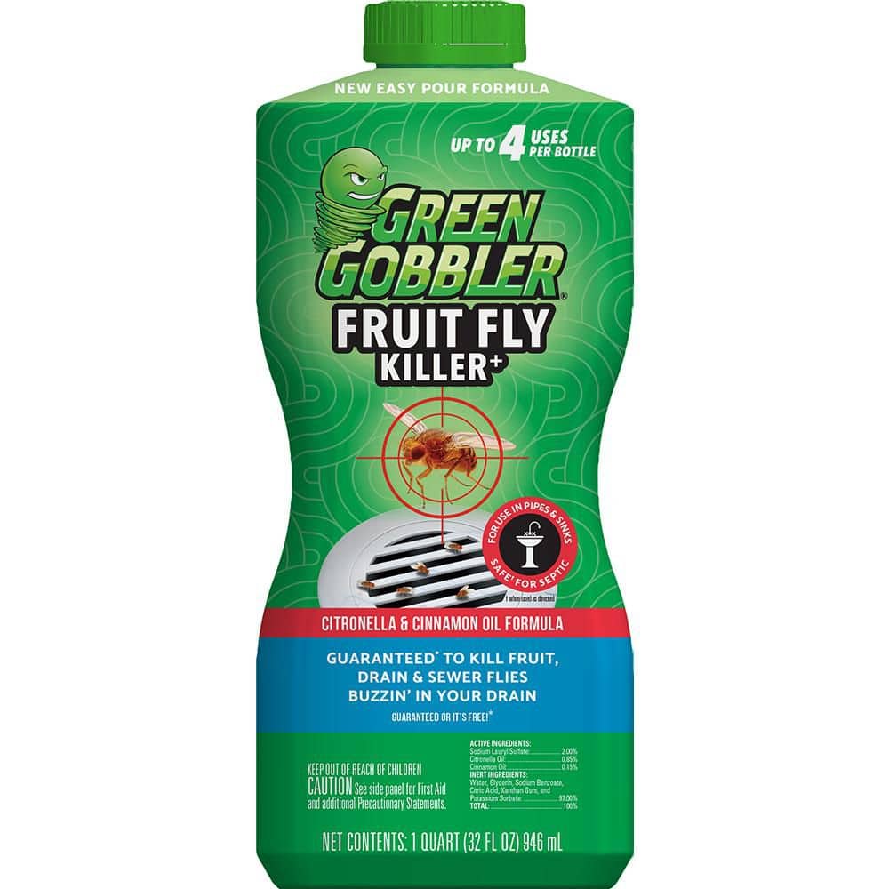 Green Gobbler 32 oz. Fruit Fly and Drain Fly Killer (6-Pack) G8732J ...