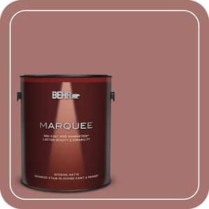 BEHR PREMIUM PLUS 8 oz. #MQ1-17 Autumn Russet Semi-Gloss Interior ...