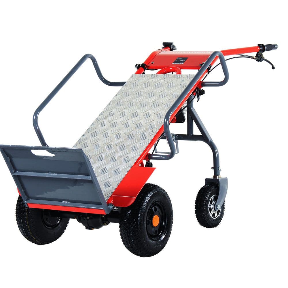 Tomahawk Power Electric Dolly Cart Hand Truck, 40V 6Ah Battery-Powered ...