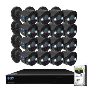 GW Security 8-Channel 5MP 2TB NVR Security Camera System with 8 Wired ...