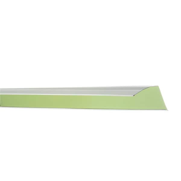 Gibraltar Building Products 10 ft. Aluminum Gutter Apron Flashing in ...