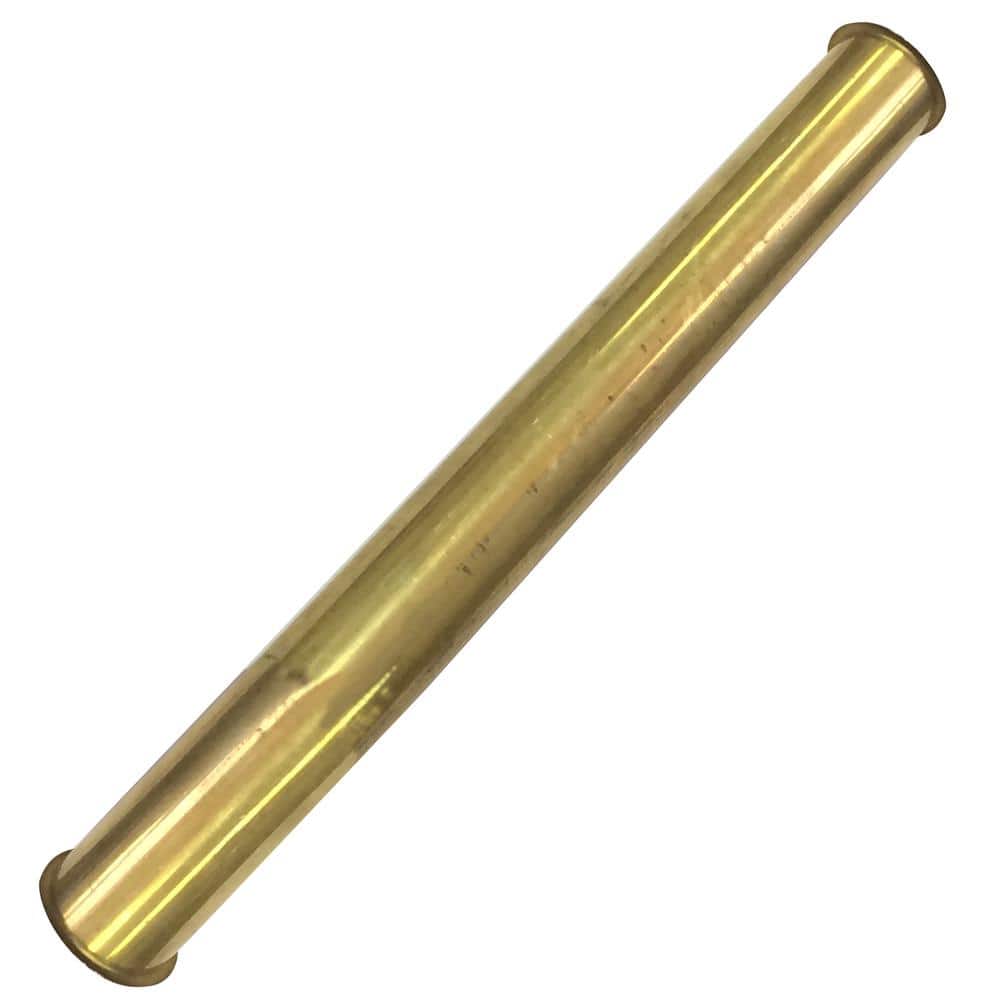 Westbrass 1-1/2 in. x 16 in. Double Ended Flanged Tailpiece, Unfinished ...