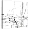 PTM Images 15 in. x 15 in. ''Chalk Doodles J'' Printed Canvas Wall Art ...