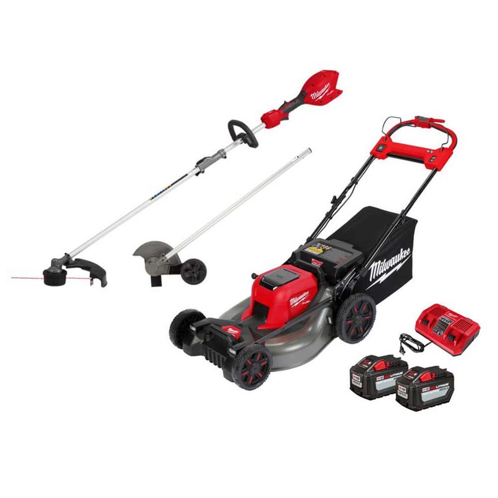 Milwaukee M18 FUEL 18V 21 in. Brushless Cordless Dual Battery Self ...
