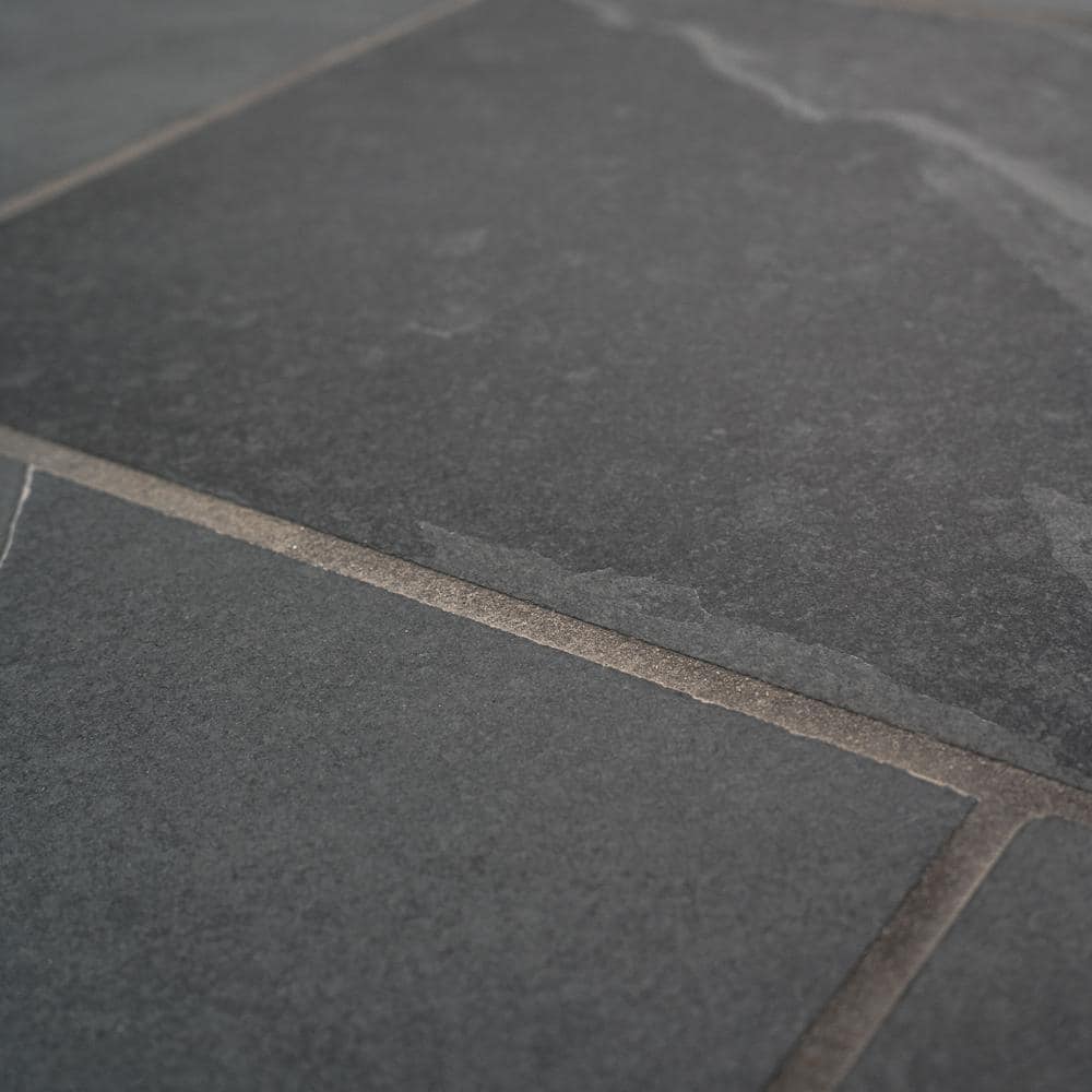 Montauk Black Textured Slate Stone Look Floor and Australia | Ubuy