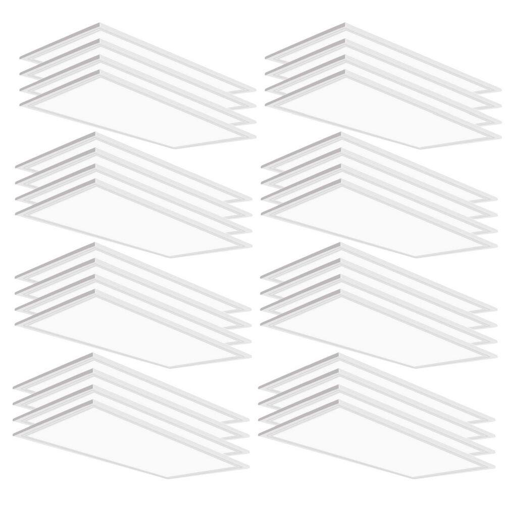 KOAOEIRS 2 ft. x 4 ft. 7800 Lm Integrated LED Panel Light, 5000K ...