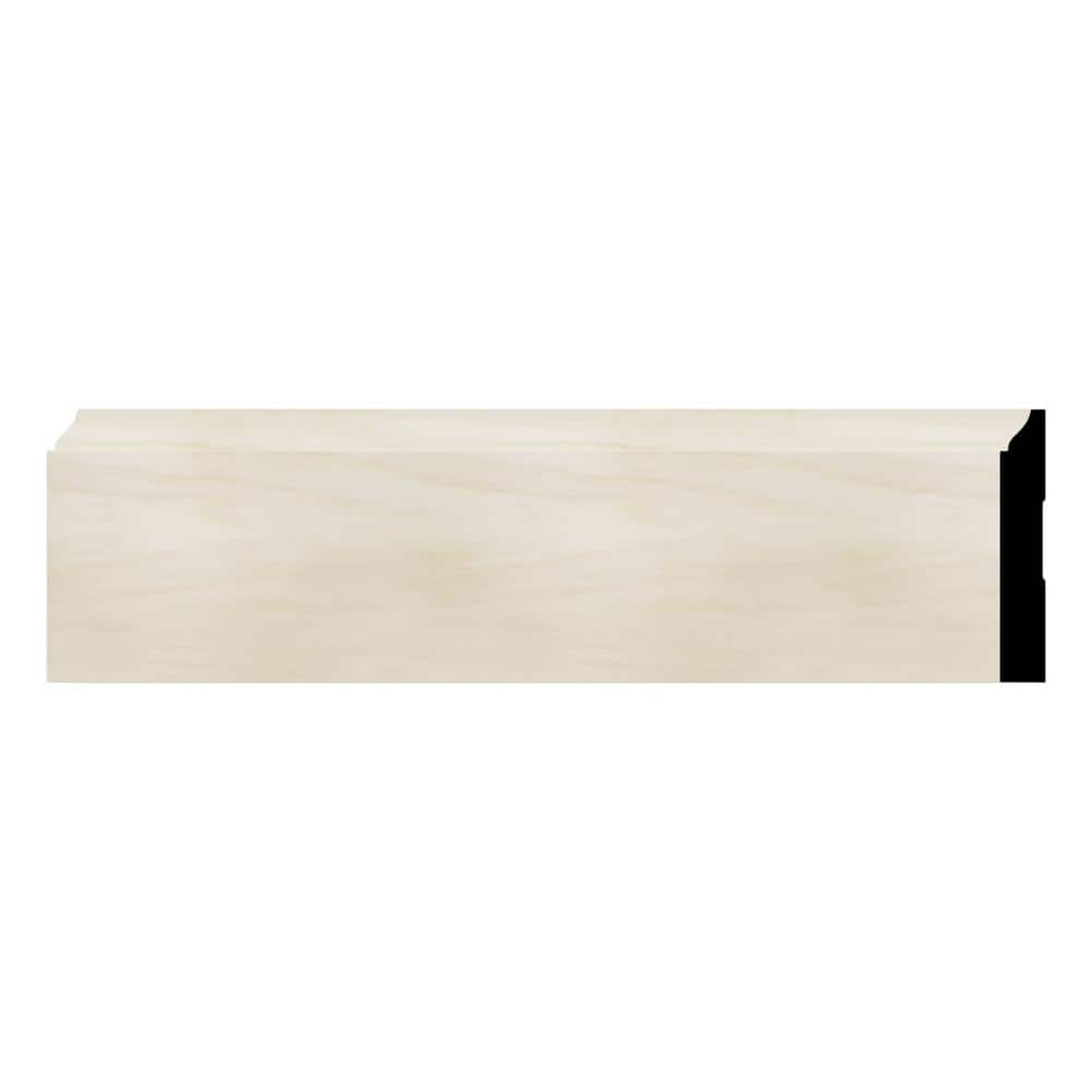 Ekena Millwork WM620 0.56 in. D x 4.25 in. W x 96 in. L Wood Poplar ...