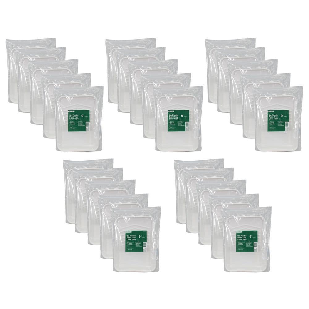 Reviews for 9 in. Plastic Tray Liner 10 Pack (25-Pack) | Pg 1 - The ...