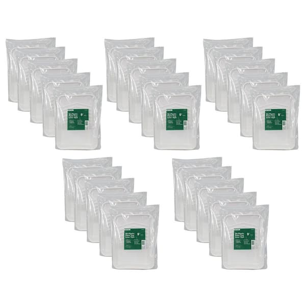 9 in. Plastic Tray Liner 10 Pack (25-Pack) HD RM 9110 25 - The Home Depot