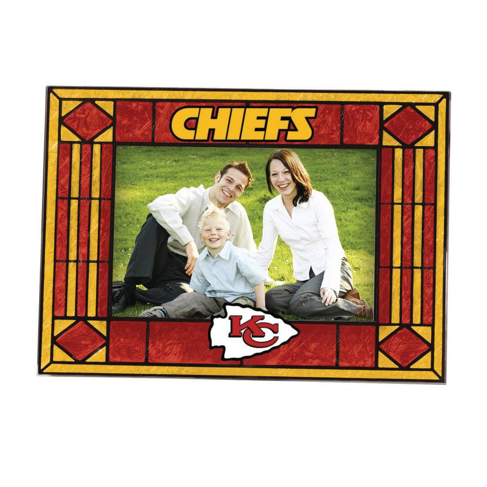 The Memory Company NFL - 4 in. x 6 in. Chiefs Gloss Multi Color Art ...
