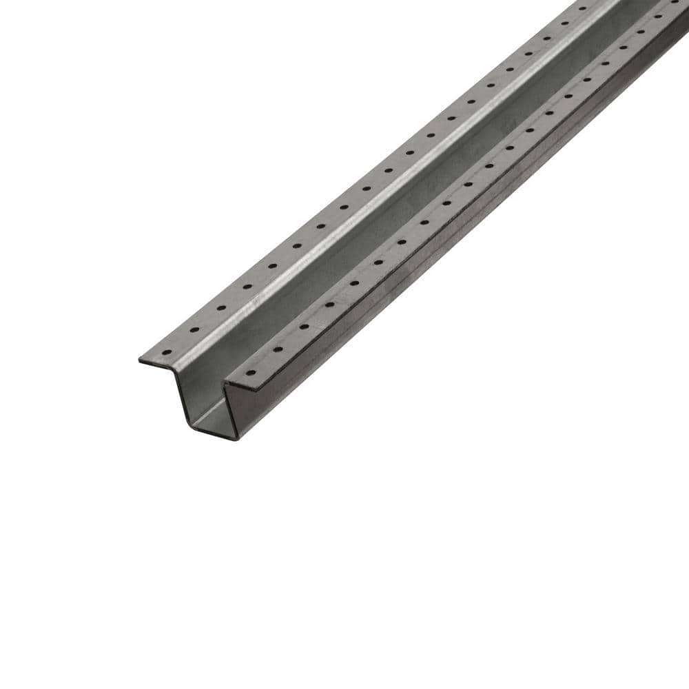 YARDGARD 7-1/2-ft H x 3-in W Galvanized Steel Privacy Fence Line Post ...