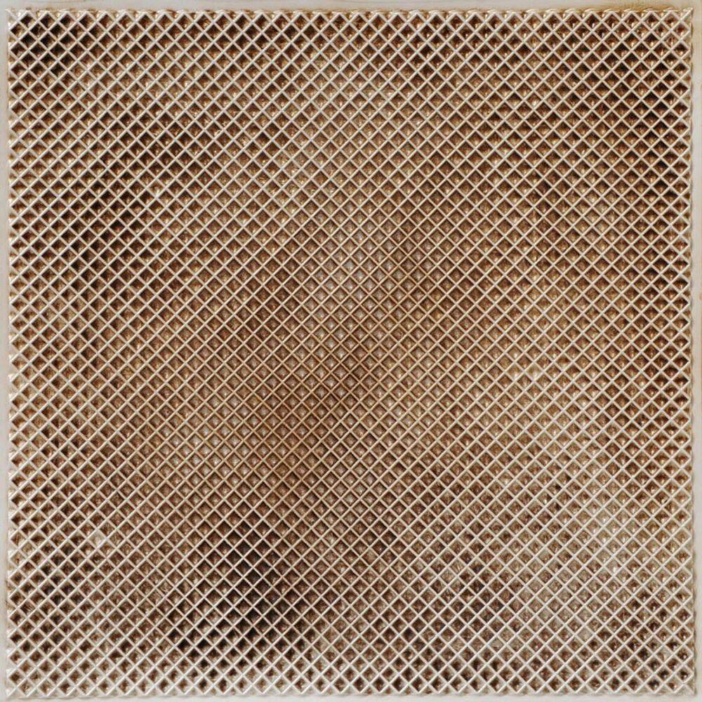 FROM PLAIN TO BEAUTIFUL IN HOURS Mesh Antique White 2 ft. x 2 ft. PVC ...