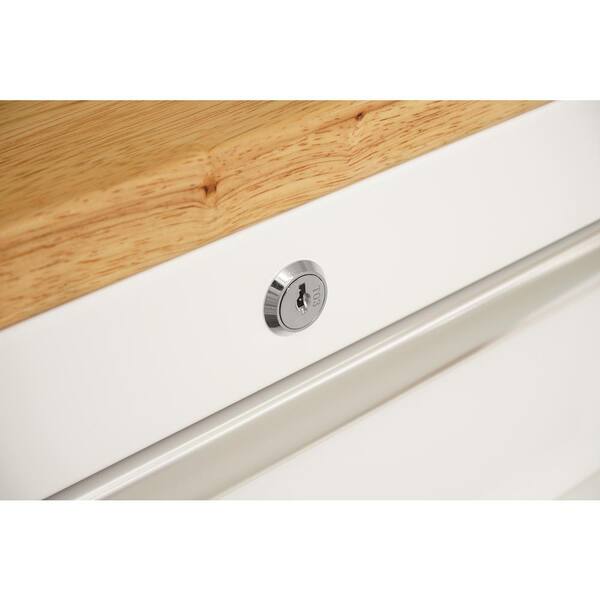 Husky Tool Storage 72 in. W Standard Duty Gloss White Mobile Husky Tool Storage 72 in. W Standard Duty Gloss White Mobile