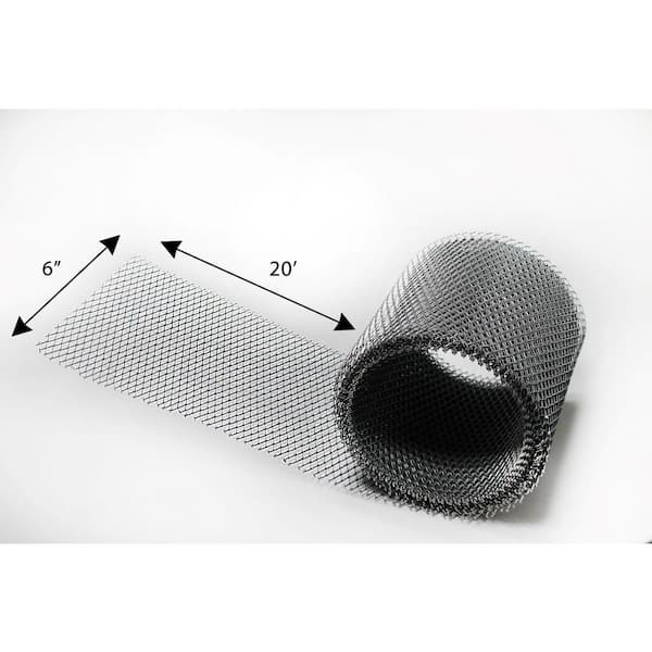Spectra Pro Select 6 in. x 20 ft. K-Style Aluminum Gutter Guard Screen ...