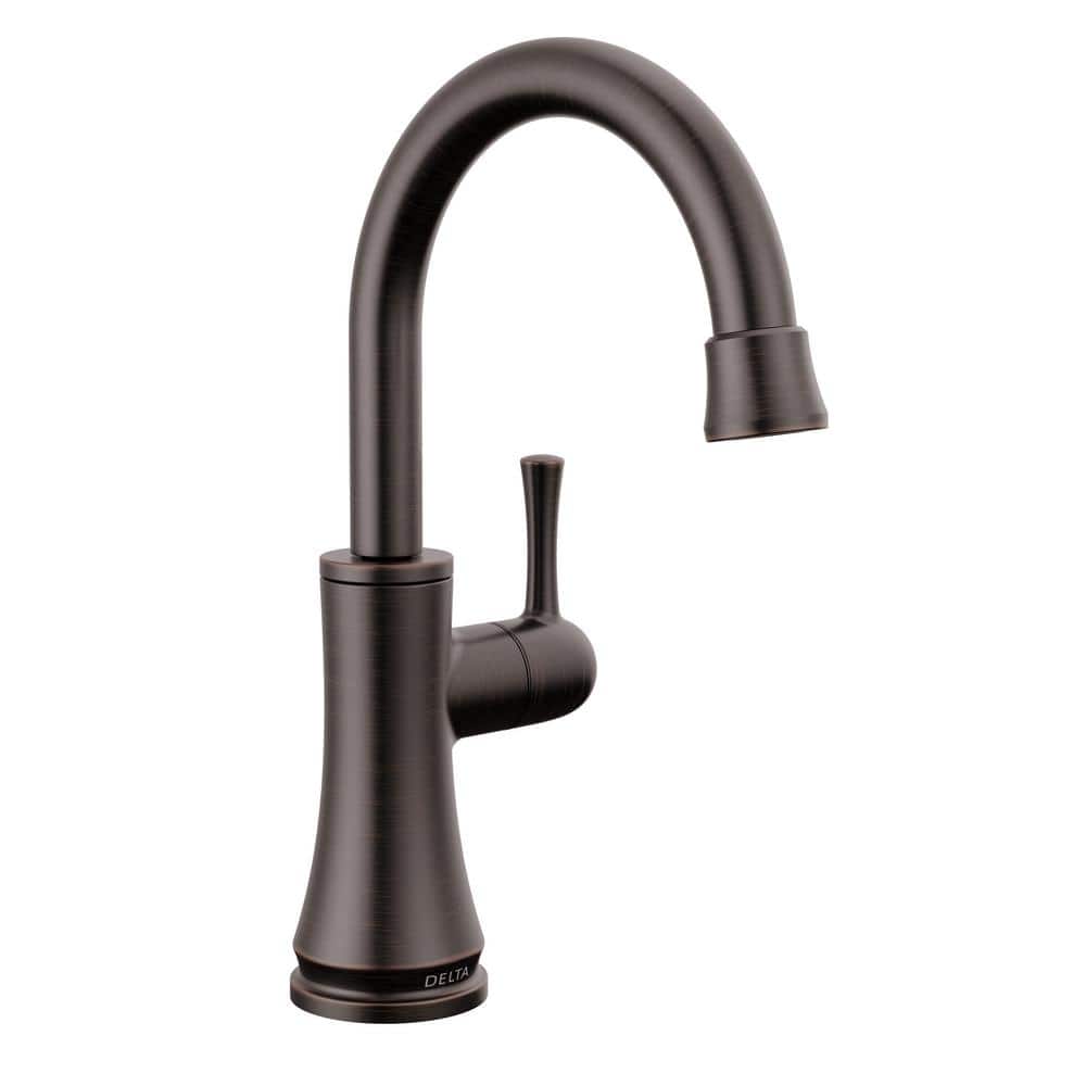 Delta Transitional Single Handle Beverage Faucet in Venetian Bronze ...
