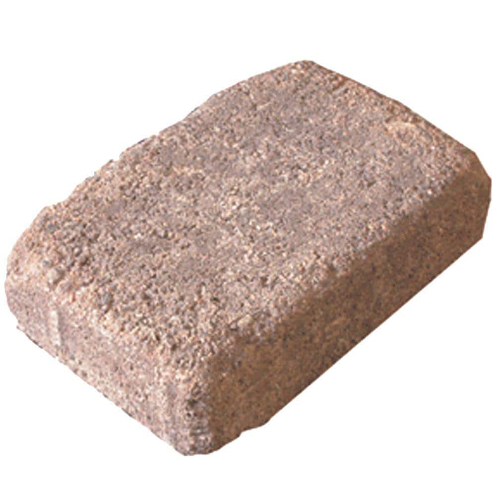 Pavestone Plaza Rec 8.25 in. x 5.5 in. x 2.25 in. Desert Blend Concrete ...