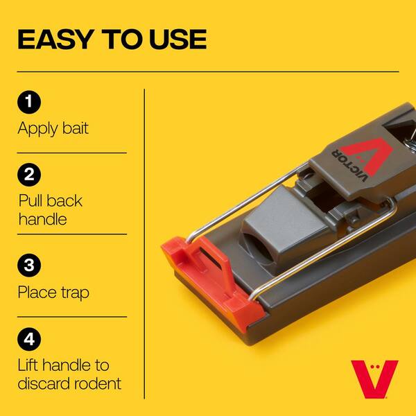 Engineering Dimensions Of A Victor Mouse Trap 3D Victor Power Kill