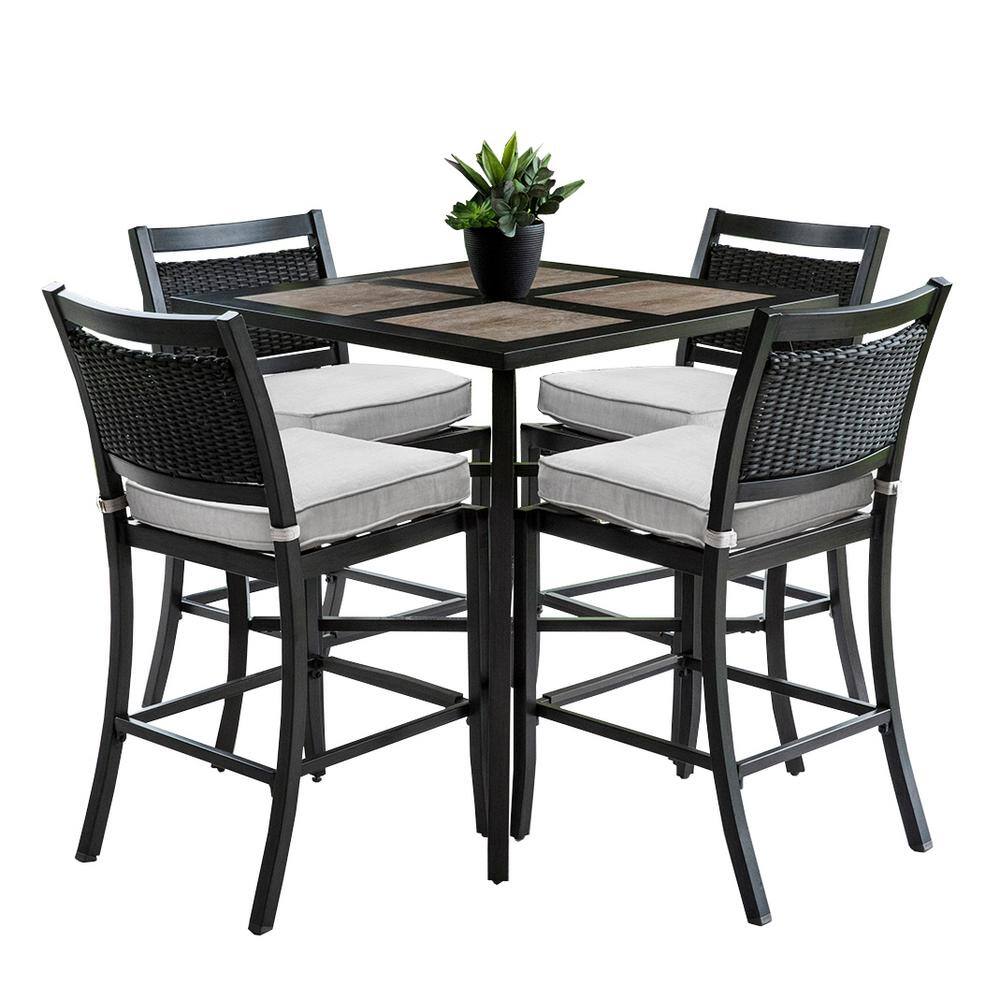 Bar Height Table And Chairs Set Outdoor Lawofallabove abigel Bar Height Table And Chairs Set Outdoor Lawofallabove abigel