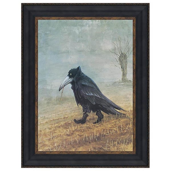 Design Toscano Krahe The Raven by Rudi Hurzlmeier Framed Animal Oil ...