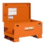 RIDGID 32 in. W x 19 in. D x 18.25 in. H Portable Storage Chest Jobsite ...