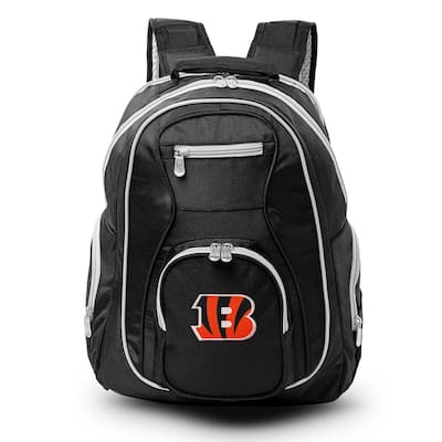 Mojo Cincinnati Bengals 17 in. Black Campus Laptop Backpack NFCIL716B ...