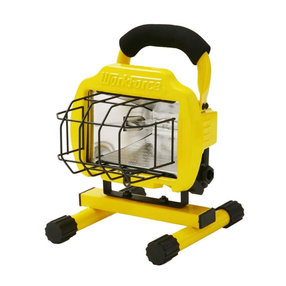 HDX 250-Watt Halogen Portable Work Light L860USDI - The Home Depot