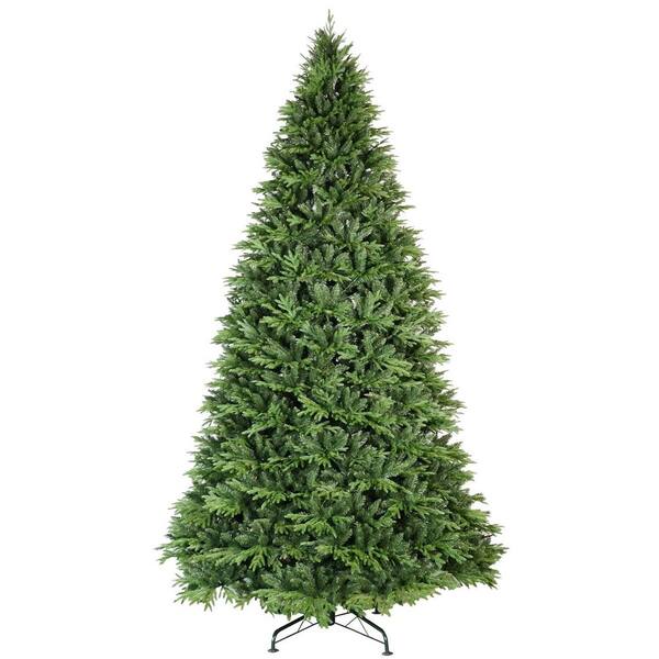 5 ft. Premium Hinged Artificial Christmas Tree Holiday Tree with 1419 ...