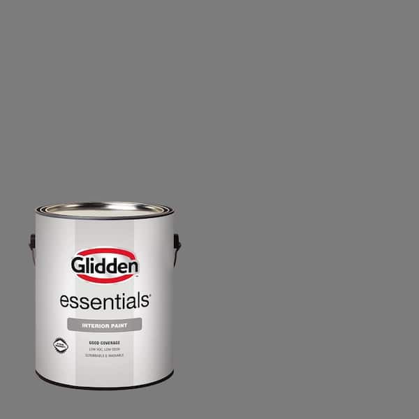 Glidden Essentials 1 gal. PPG0997-6 Industrial Revolution Semi-Gloss ...