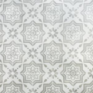 Ivy Hill Tile Sintra Block Encaustic 4 in. x 0.39 in. Matte Porcelain ...