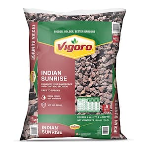Vigoro 0.5 cu. ft. Canyon Red Blend Decorative Landscape Rock R1CRR34V ...