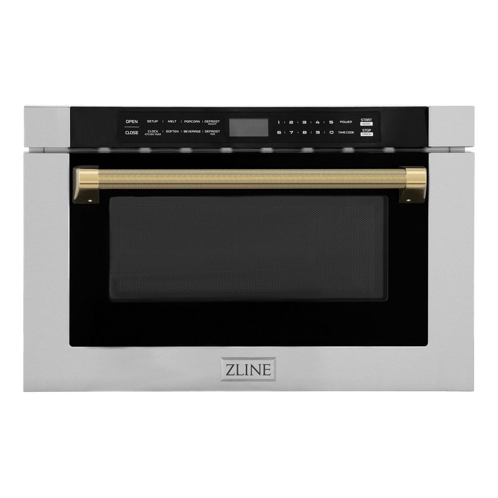 ZLINE Kitchen and Bath Autograph Edition 24 in. 1.2 cu. ft. Built-in ...