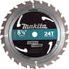 Makita 8-1/4 in. 24 TPI Framing Carbide-Tipped Circular Saw Blade D ...
