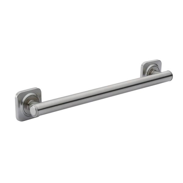 Glacier Bay 16 in. x 1.25 in. Dorind Decorative Grab Bar-Minimalist ...