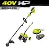 RYOBI 40V HP Brushless 16 in. Cordless Attachment Capable String ...