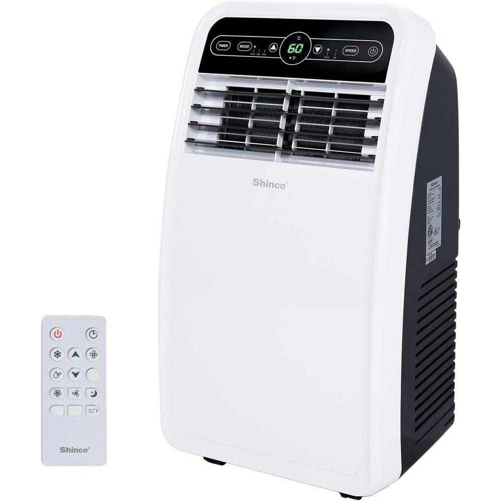 Shinco 4,600 BTU (DOE) Portable Air Conditioner - Cools 200 sq. ft ...