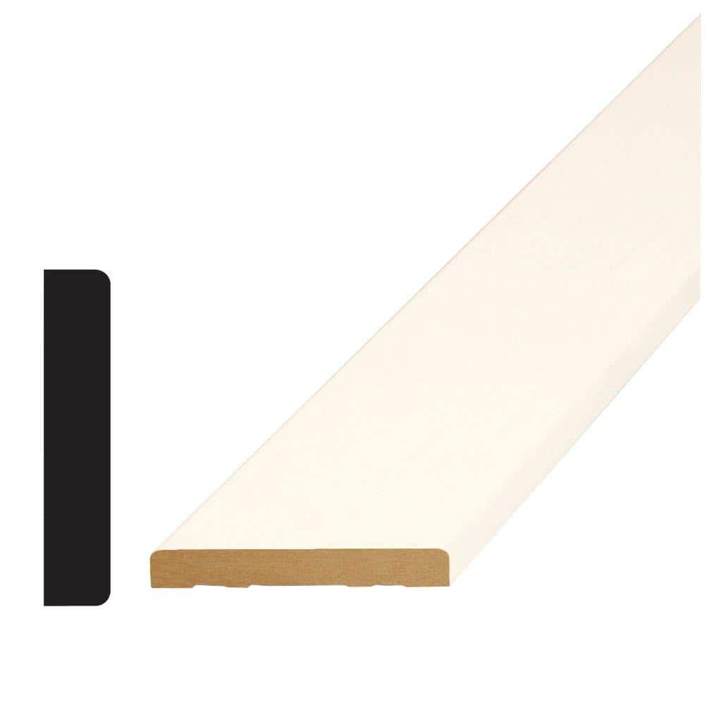 Alexandria Moulding 412 11/16 in. x 3−1/2 in. Primed MDF Casing (Sold ...
