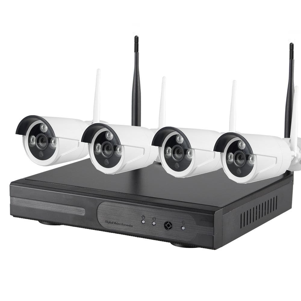 Wireless 8CH 1080p HD 2TB HDD NVR WiFi Surveillance System with HDMI ...