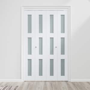 Have a question about ARK DESIGN 48 in. x 80 in. 3-Lite Frosted Glass ...