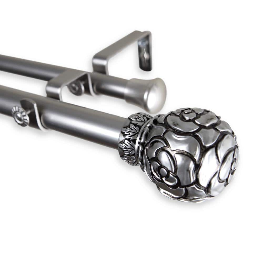 Reviews for Rod Desyne Rosy 28 in. - 48 in. Adjustable 1 in. Dia Double ...