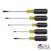 Klein Tools 5-Piece Assorted Screwdriver Set- Cushion Grip Handles ...