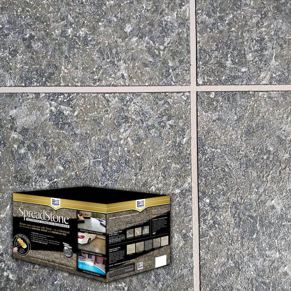 Reviews for DAICH SpreadStone 2.5 Gal. LakeRock Satin Interior/Exterior ...