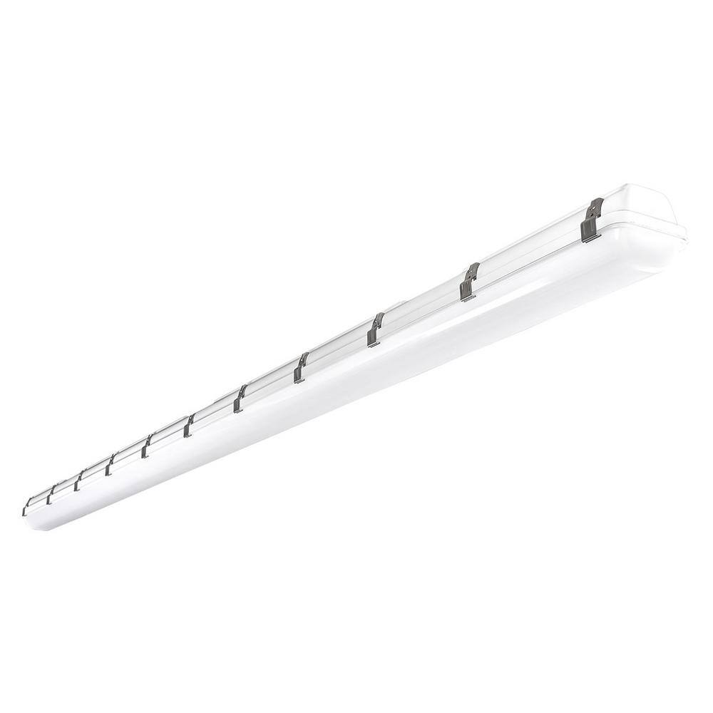 LEDone 8 ft. 90-Watt 12870 Lumen Dimmable White Vapor Tight Wraparound ...