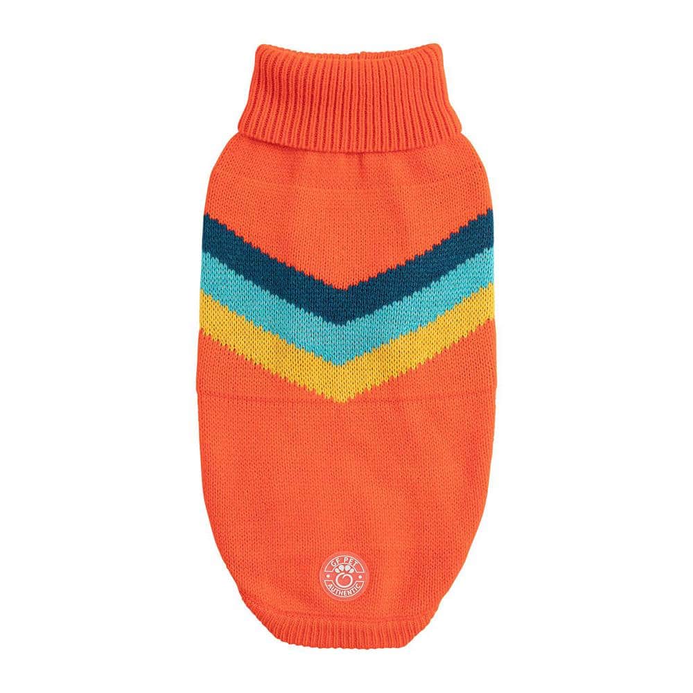 GF PET 3X-Small Orange Alpine Sweater for Dogs GS414F1-OR-3XS - The ...