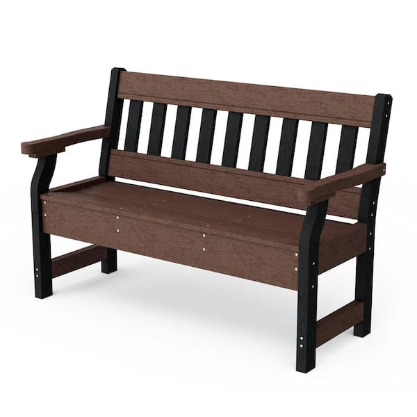 Wildridge Heritage Tudor Brown and Black HDPE Plastic Outdoor Garden ...
