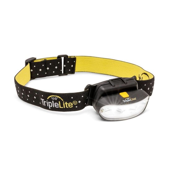 TripleLite 530 Lumens Battery Powered Triple LED 180º Wide Angle Beam ...