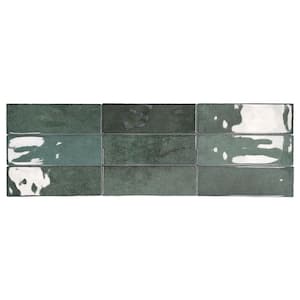 EMSER TILE Passion Blanco 3 in. x 8 in. Glossy Porcelain Wall Tile (3. ...