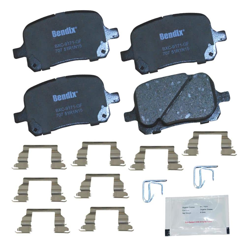 Bendix Premium Copper Free Disc Brake Pad Set CFC707 - The Home Depot