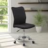 TECHNI MOBILI Black Modern Armless Task Chair RTA-K462-BK - The Home Depot
