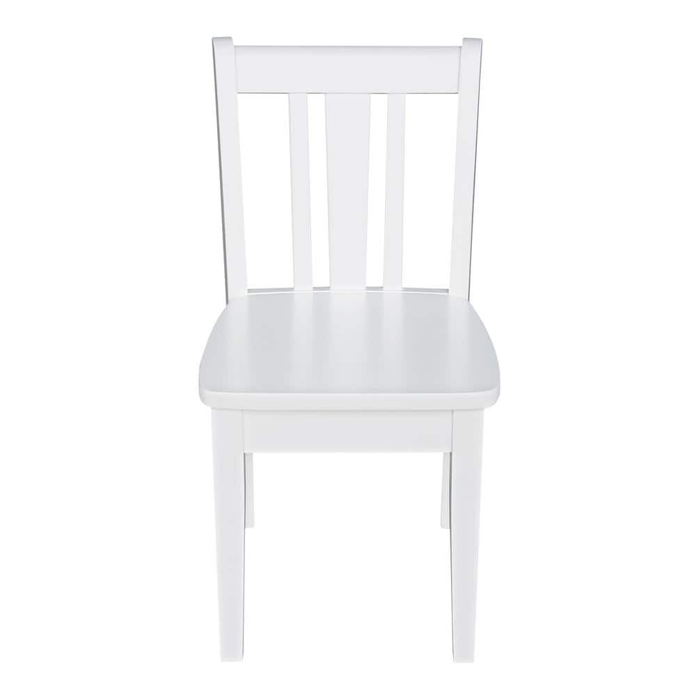 International Concepts White San Remo Juvenile Chair (set of 2) CC08 ...